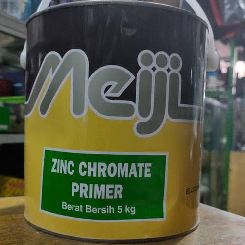 Jual Meiji Zinc Chromate Cat Dasar Anti Karat/Meni Besi - Hijau - Kota ...