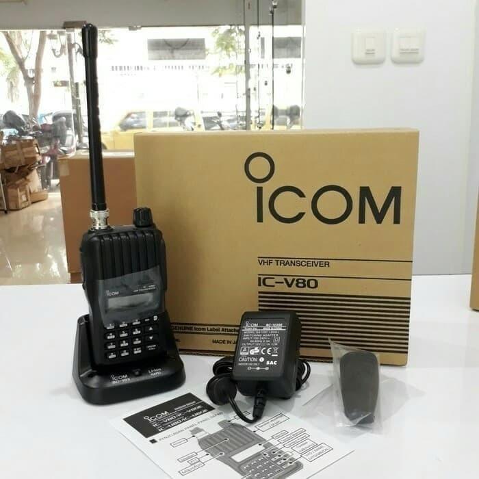 Jual HT ICOM v80 IC-V80 Handy Talky Walky Talkie Radio ICOM v80 Tahan ...
