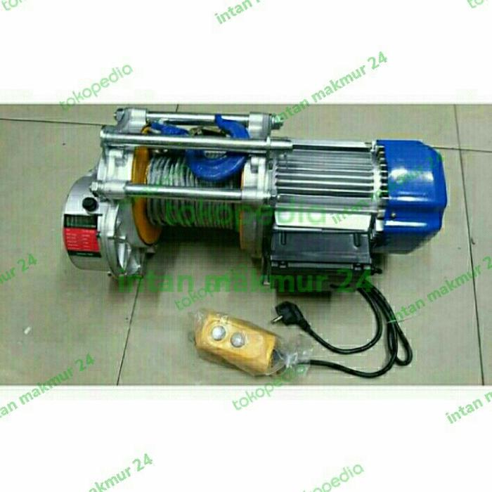 Jual Electric Winch Hoist 1.2 Ton x 50 Meter 1phase 220v Nagasaki ...