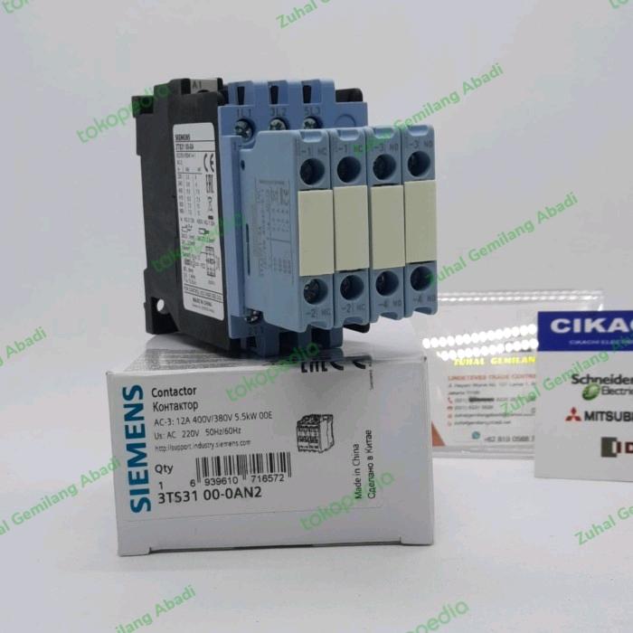 Jual 3TS3100.. (110/220/380Vac) (3TB41/3TF41/3RT10),CONTACTOR RELAY ...