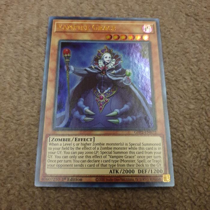Jual Kartu yugioh vampire grace ultra rare - Jakarta Barat - Drags shop ...