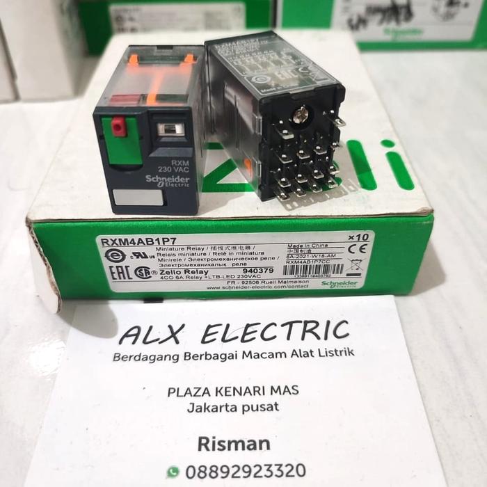 Jual RXM4AB1P7 RELAY PLUG IN RXM SCHNEIDER - Jakarta Pusat - ALX ELECTRIC | Tokopedia