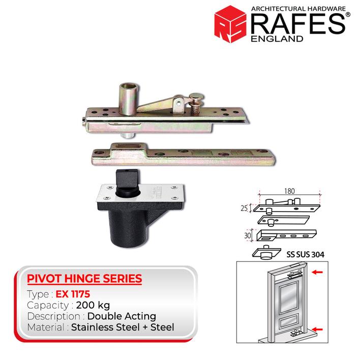 Jual ENGSEL PIVOT RAFES KAPASITAS 200 KG - EX 1175 - Jakarta Barat ...