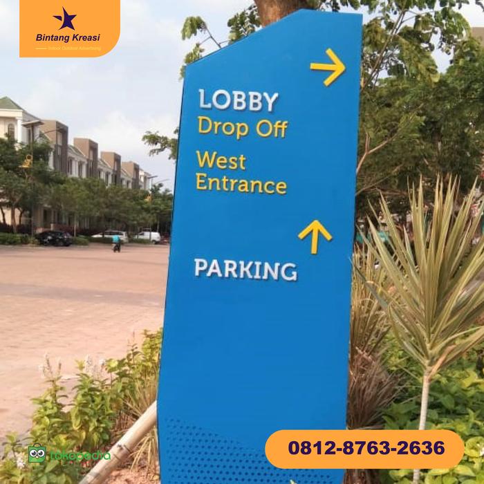 Jual WAYFINDING OUTDOOR INDOOR I PENUNJUK ARAH PENGUNJUNG - Jakarta ...