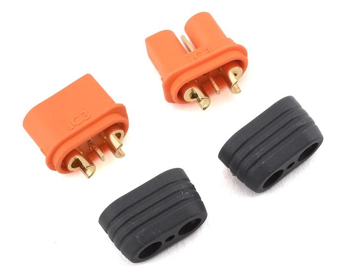 Jual SPEKTRUM IC3 DEVICE AND BATTERY CONNECTOR SET (PAIR) #SPMXCA301 ...