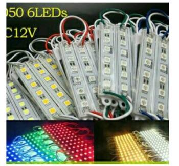 Jual Lampu LED Modul 5050 SMD Waterproof tahan air 6 Mata SMD 12V 12 Volt - Kab. Sidoarjo - BM ...