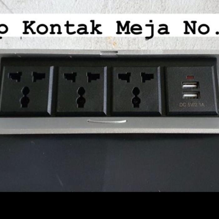 Jual stop kontak meja table power socket outlet - NOMOR.14 - Jakarta ...