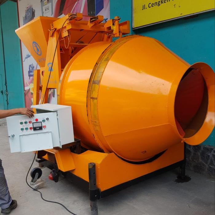 Jual mesin molen beton 350 liter - mesin mixer beton - mesin pengaduk semen - Jakarta Barat ...