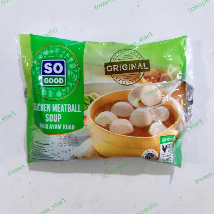 Jual SO GOOD bakso ayam kuah isi 8s 120gr - Kota Tangerang Selatan ...