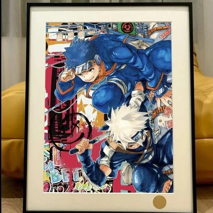 Jual KAKASHI & OBITO (PREORDER) FRAME NARUTO - Jakarta Barat - Straw ...