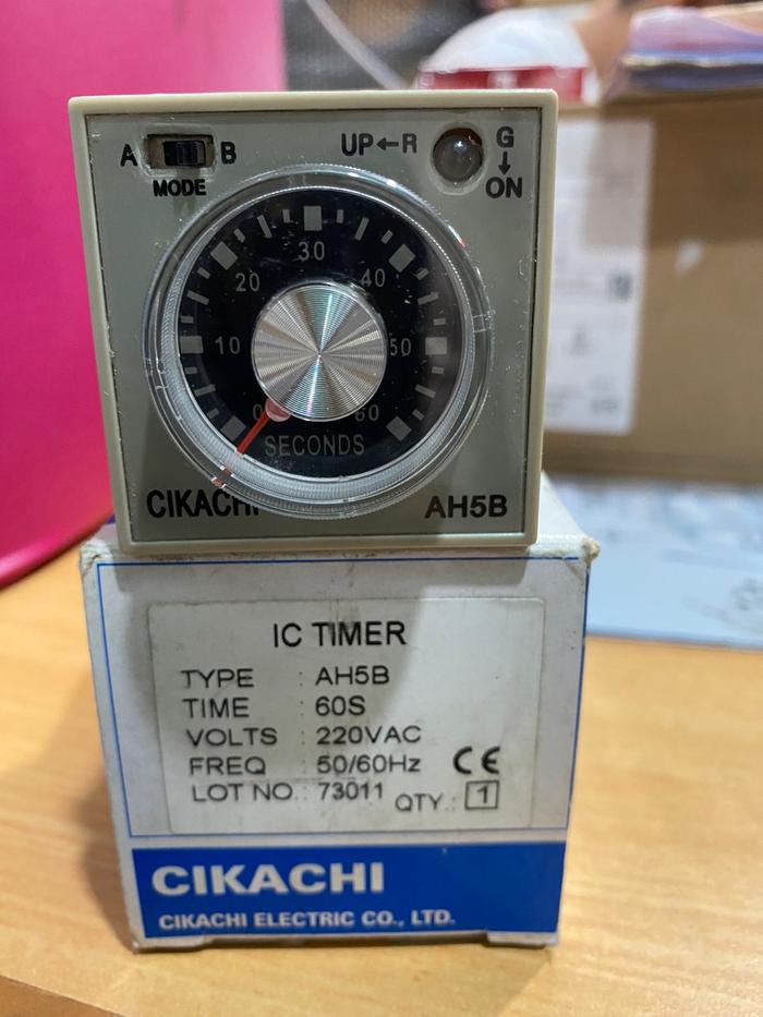 Jual TIMER AH5B 220V 60S / IC TIMER AH5B 220VAC CIKACHI - Kota Bandung ...