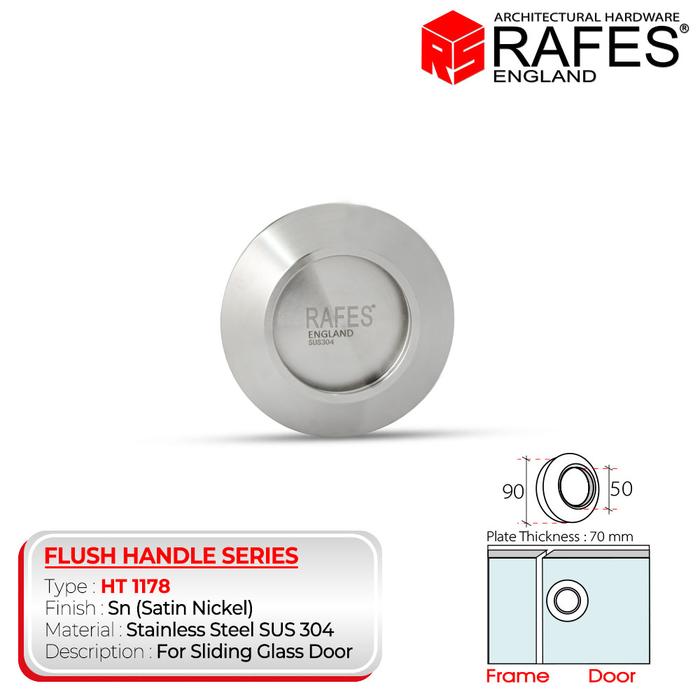 Jual REL PINTU GESER / SLIDING DOOR PIPA BULAT RAFES SP 6260 STAINLESS ...