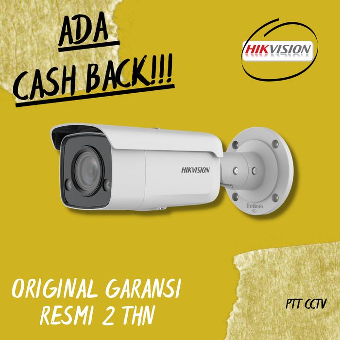 Jual DS-2CD2T47G2-L HIKVISION 4MP ColorVu Fixed Bullet Network Camera - Jakarta Pusat - PTT CCTV ...