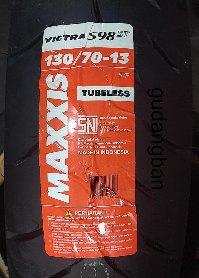 Jual Ban Maxxis Victra 130 / 70 -13 belakang nmax ADV BONUS PENTIL ...