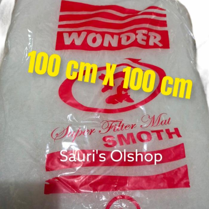 Jual Busa Dakron Lembaran 100x100 cm Busa Filter Aquarium Filter Air ...