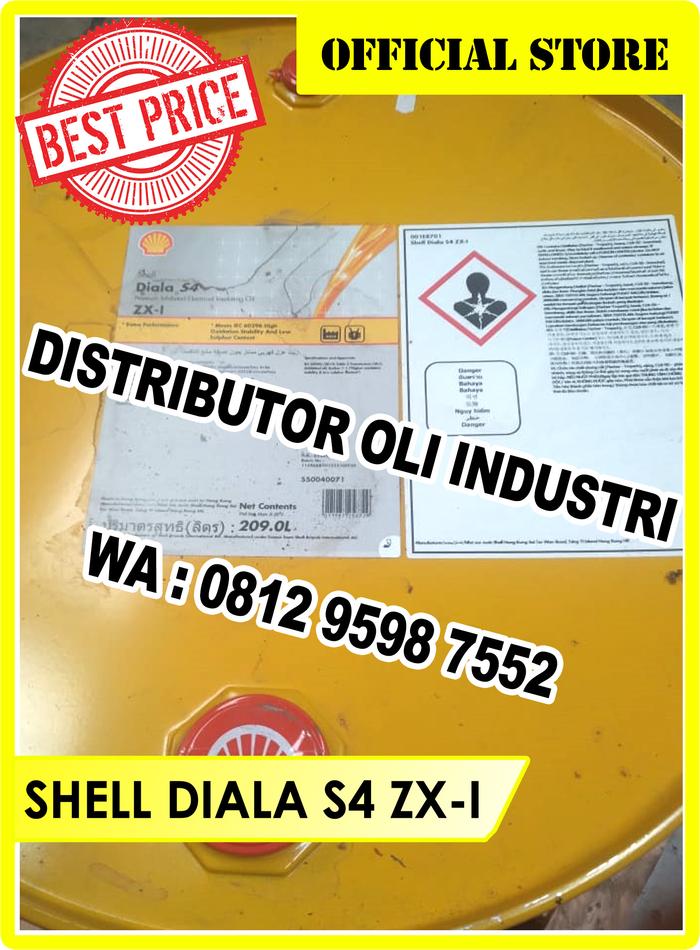 Jual SHELL DIALA S4 ZX-I ( DRUM 209 L - Ready Stock - Free Ongkir ...