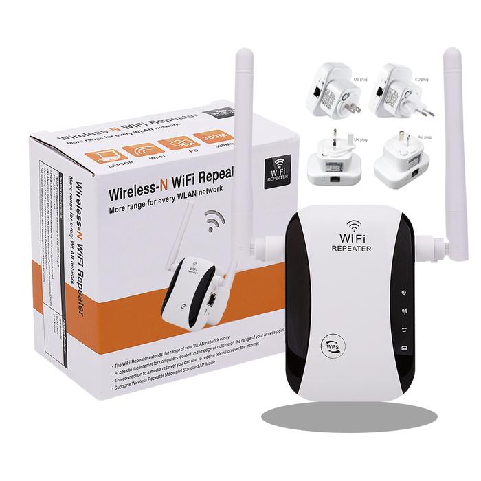 Jual Portable Wifi Extender Wifi Repeater 300Mbps Wifi Range Extender ...