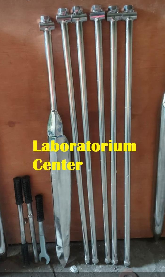 Jual Bor Gambut Stainless Panjang 6 Meter - Alat Bor Sampling Tanah ...