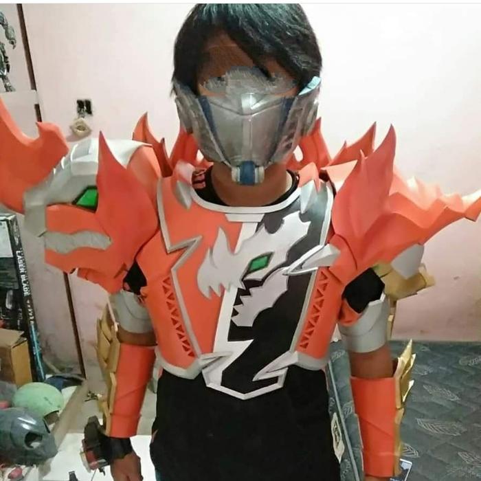 Jual kishiryu sentai kyoryuger mera mera armor cosplay - Kab. Bekasi ...