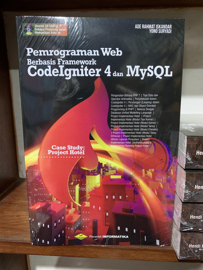 Jual Buku pemrograman web berbasis framework codeigniter 4 mysql ori ...