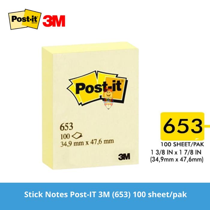 Promo Stick Notes / stik note / memo pad / memo tempel POST IT 3M NO ...