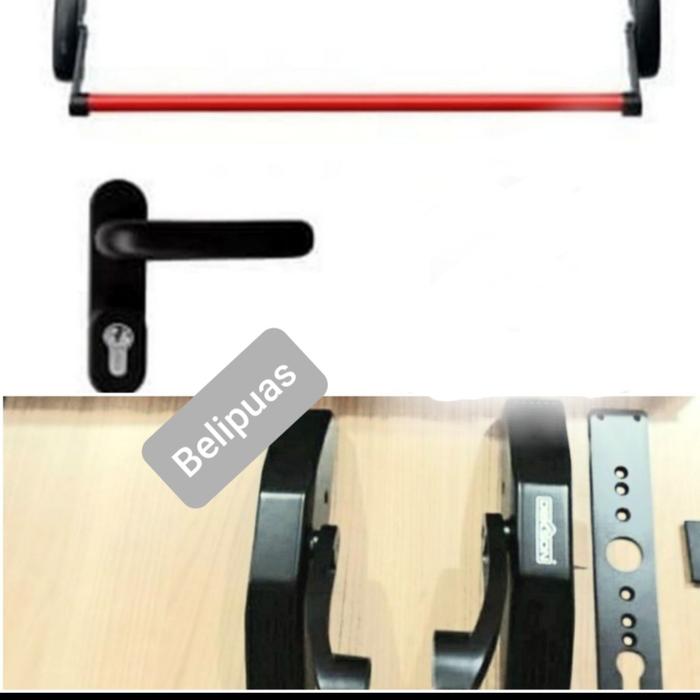 Jual Panic door Exit Device Single Point Rim Dekkson /Pintu panic ...
