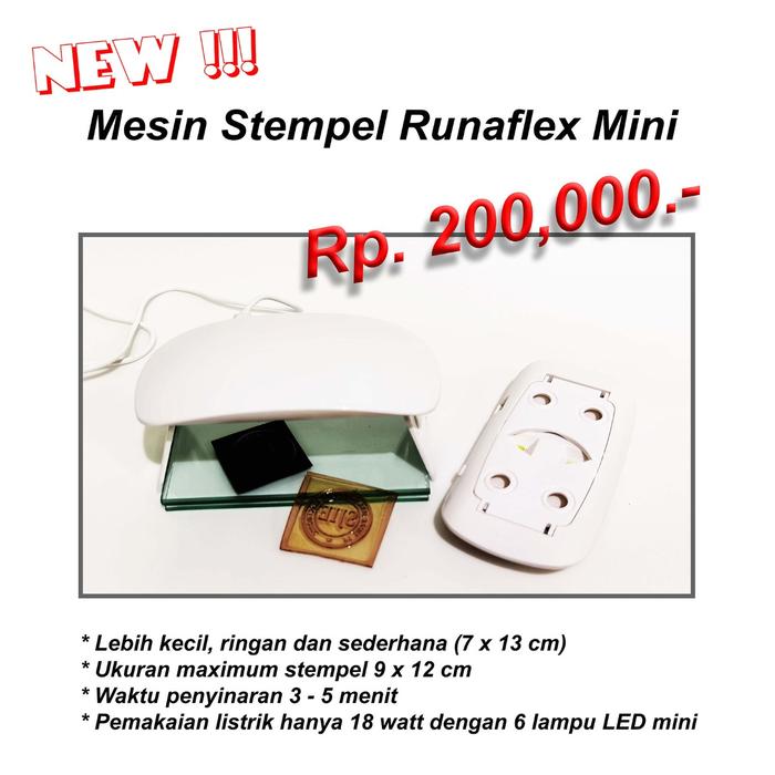 Jual Mesin Stempel Karet Runaflek Runaflex Mini - Jakarta Barat - OB ...