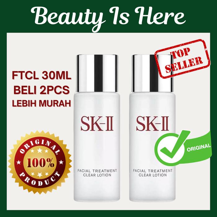 Promo SK-II SKII SK2 Facial Treatment Clear Lotion 30ml 2pc | FTCL 30ml 2pcs - Jakarta Utara ...