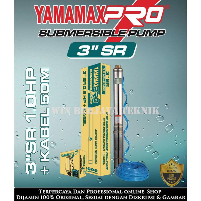 Jual Pompa Air Satelit Submersible 3 inch 1.0HP Pompa Sible YAMAMAX PRO ...