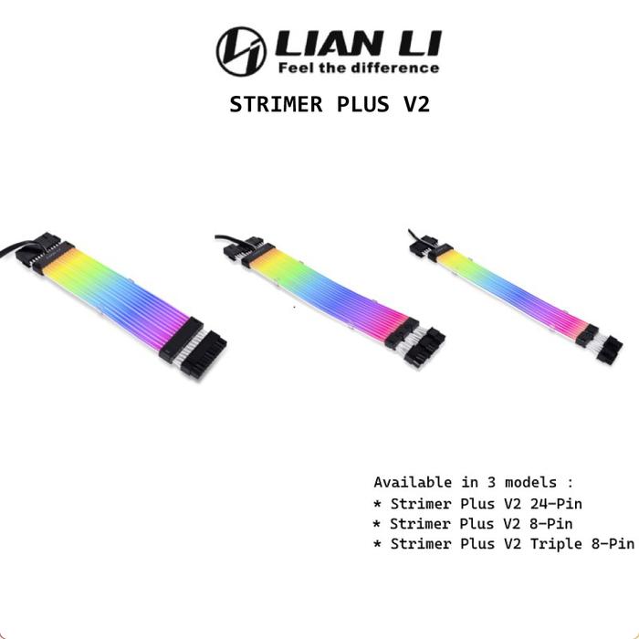 Jual Lian Li Strimer Plus V2 | Addressable Rgb Extension Cables Di ...