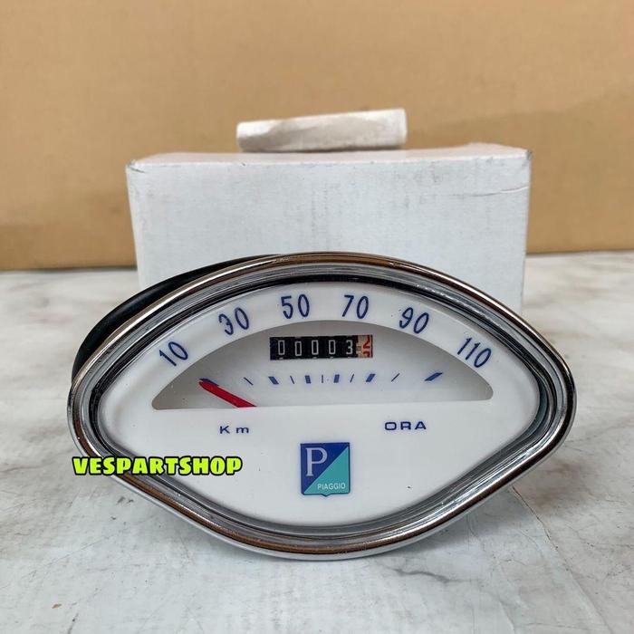 Jual Speedo ANALOG layar PUTIH Original PIAGGIO Italy Utk Sprint S GL ...