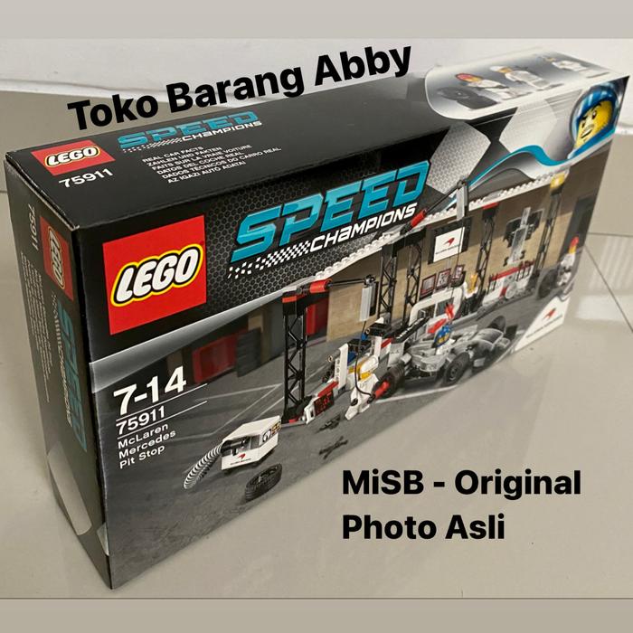 Jual Lego 75911 - Speed Champions - McLaren Mercedes Pit Stop ...