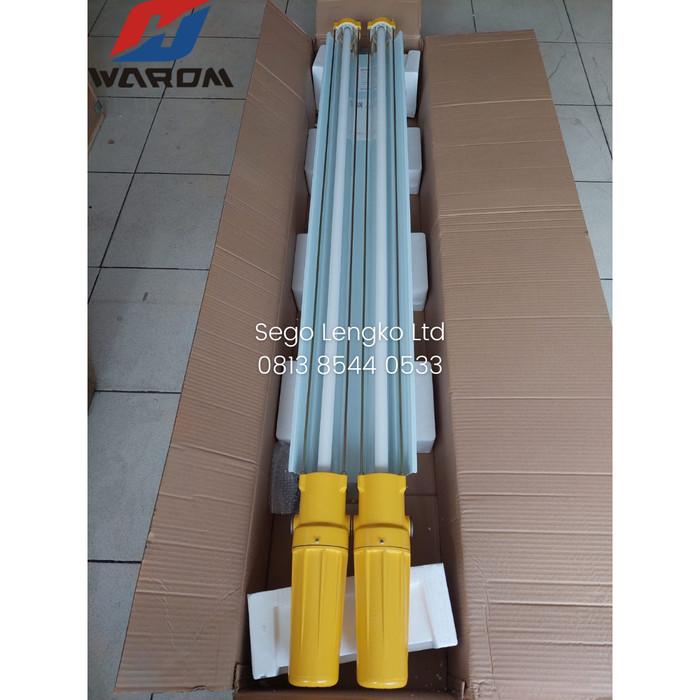 Jual Lampu TL Light Fitting Fluorescent Lamp LED 2x18W BAY51-LED18x2X WAROM - Kab. Tangerang ...