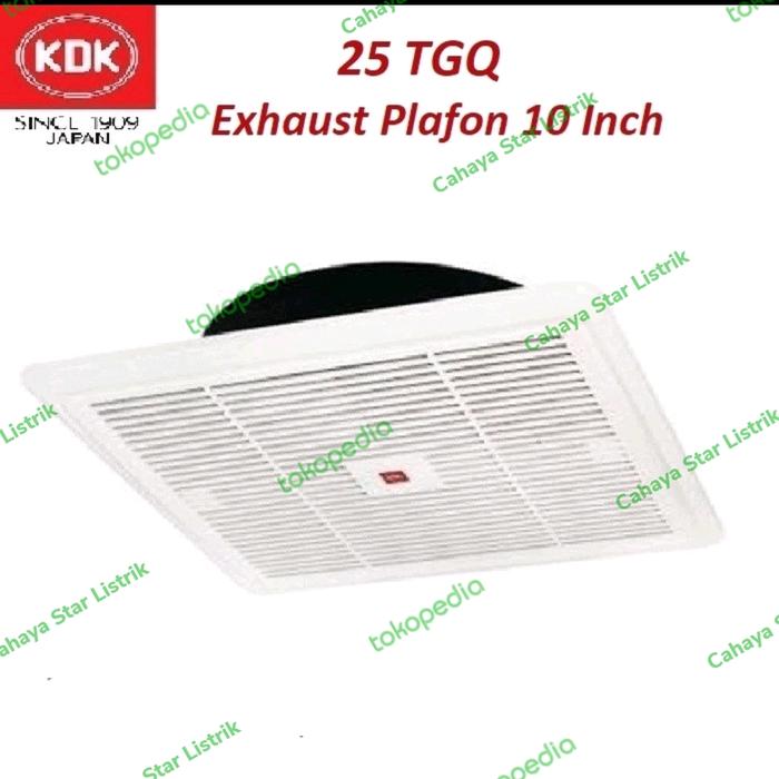Jual KDK Kipas Angin Exhaust Fan Ceiling Plafon KDK 25TGQ - 10 inch ...