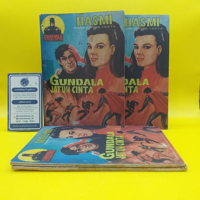 Jual Komik Superhero Indonesia - Gundala Jatuh Cinta - Hasmi - Jakarta Timur - waterhorse_id ...