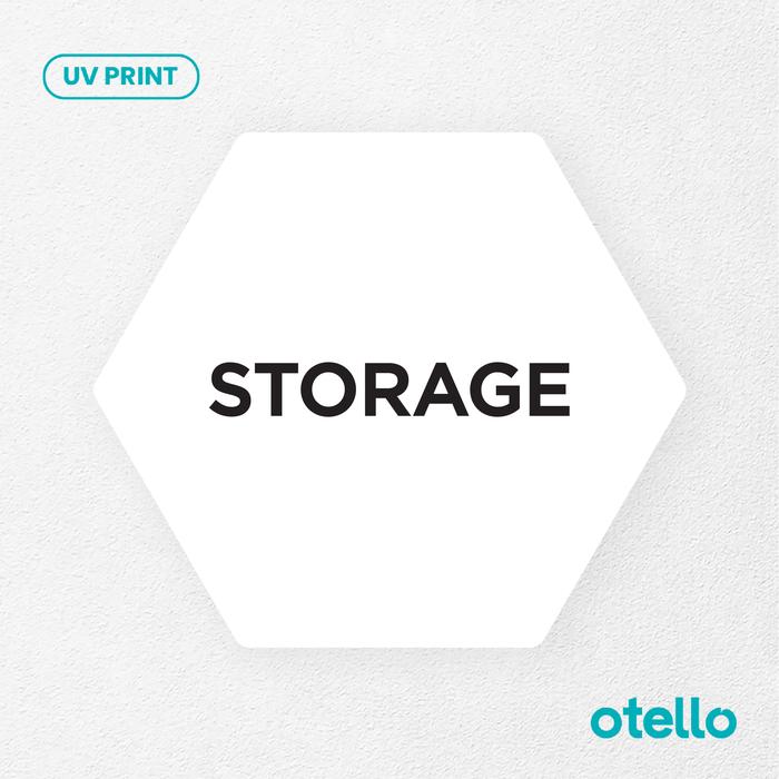 Jual Storage Acrylic Sign Board Akrilik Papan Ruang Gudang Label ...