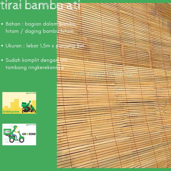 Jual kerajinan bambu,anyaman bambu,kerei bambu,krei 1,5 x2 - Kab. Bogor ...