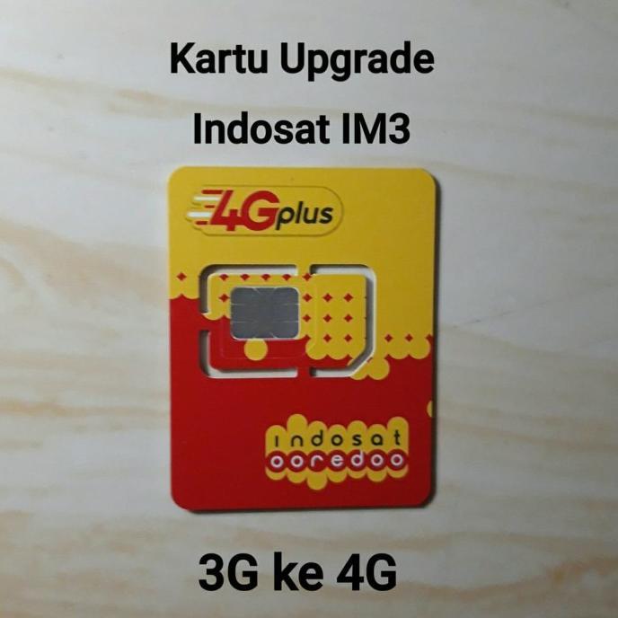 Jual sale Kartu Upgrade Indosat IM3 3G ke 4G Update SIM Card bukan ...