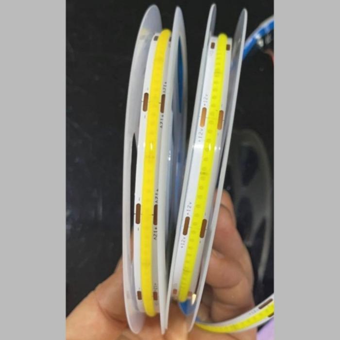 Jual led strip cob 5m 12 volt 12v led selang drop ceiling plafon 5 ...