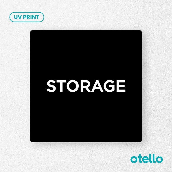 Jual Storage Acrylic Sign Board Akrilik Papan Ruang Gudang Label ...