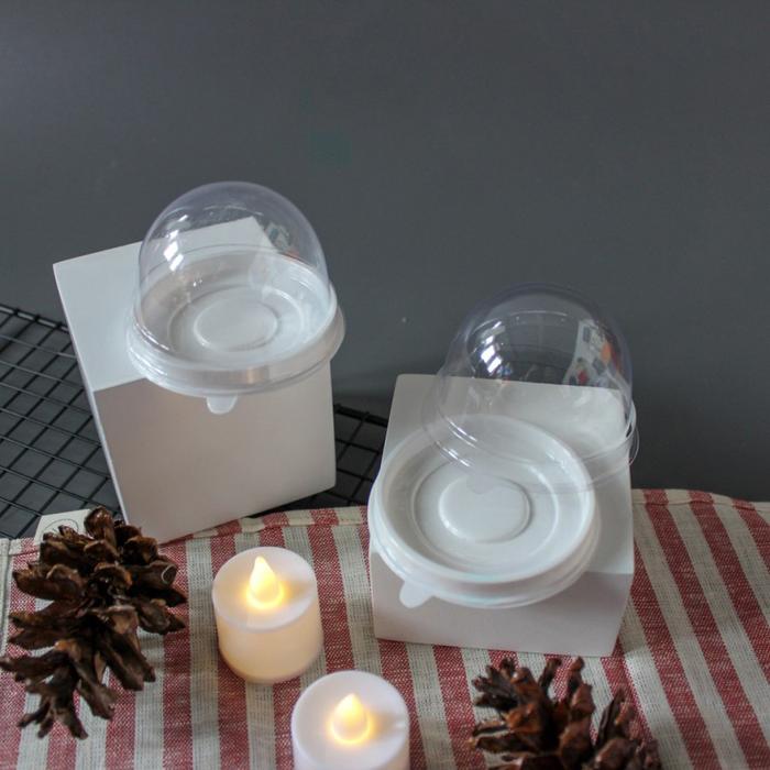 Jual Mika Mooncake Plastik Tray Moon Cake Mika Bulat Kue Bulan (Isi ...