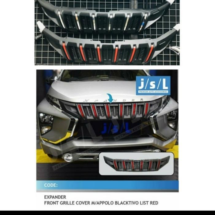 Jual cover grill xpander model apollo jsl front grille appolo - Jakarta ...