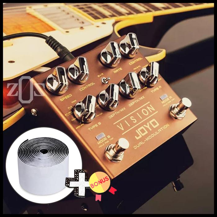 Jual Effect Pedal Stompbox Joyo R 9 Vision Modulation Guitar Electric ...