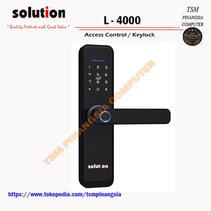 Jual Solution L4000 / L 4000 Access Control / Kunci handle pintu ...
