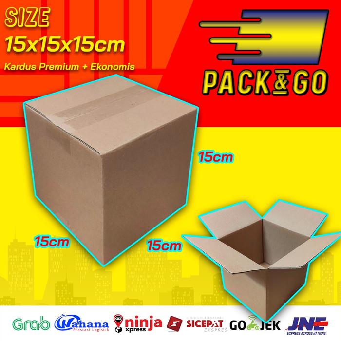 Jual 15x15x15 cm PACKAGING KARDUS karton Kardus Box Baru Packing ...