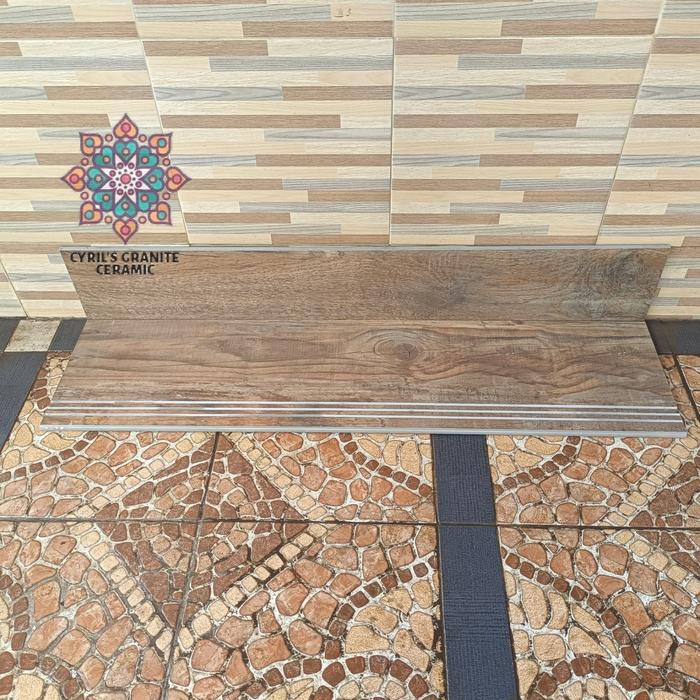 Jual Granit Tangga Motif Kayu 30x90 Wood Maple - 30x90 pijakan - Kab ...