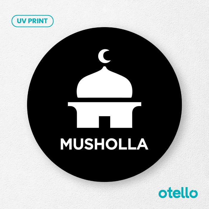 Jual Musholla Sign Board Akrilik Acrylic Signage Label Aklirik Mushola ...