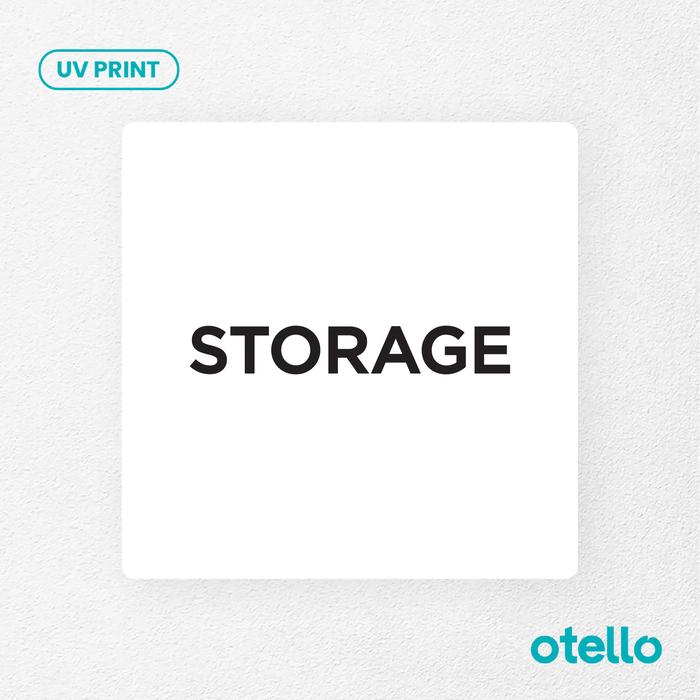 Jual Storage Acrylic Sign Board Akrilik Papan Ruang Gudang Label ...