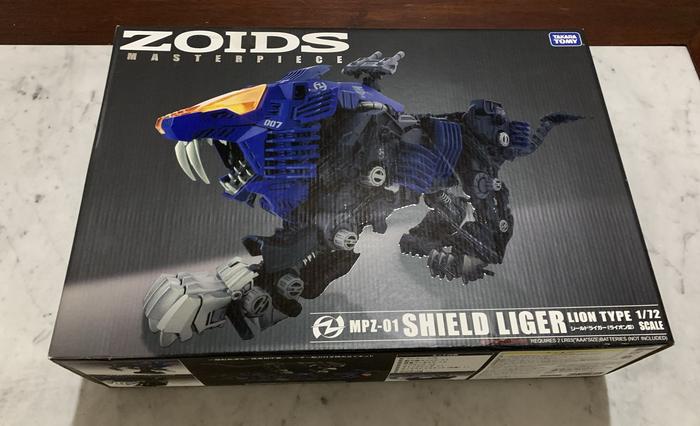 Jual Takara Tomy 1/72 Zoids Masterpiece MPZ-01 Shield Liger Lion Type - Kota Banjarmasin ...