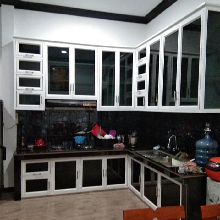Jual kitchen set aluminium kaca - Kota Medan - Jaya Intero Bangunan ...